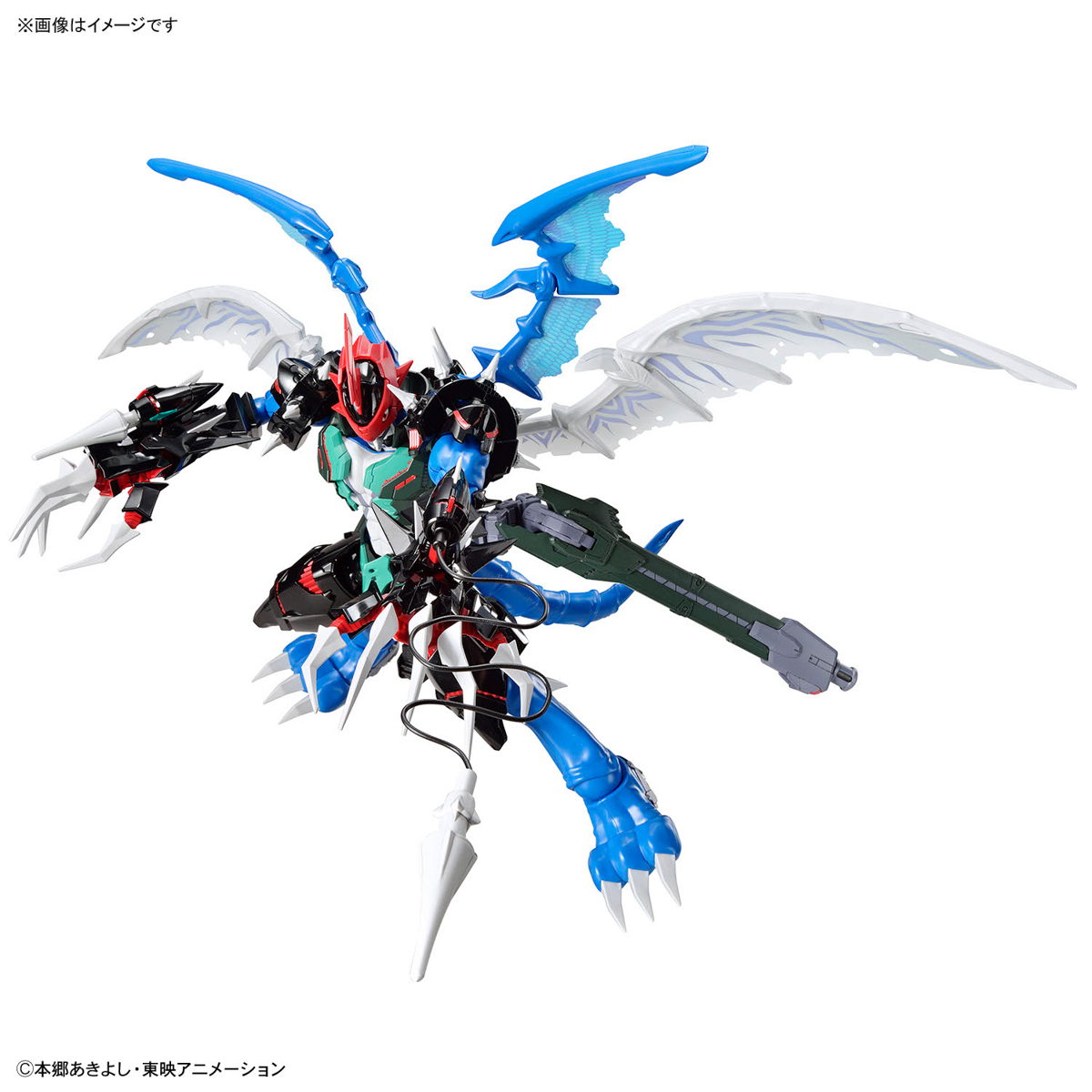 BANDAI Figure-rise Standard Amplified PAILDRAMON [DIGIMON ZERO TWO ...