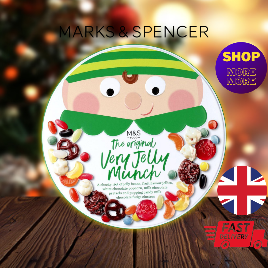 M&S Christmas Peanut Butter & Jelly Munch/Very Jelly Much/Very Merry ...