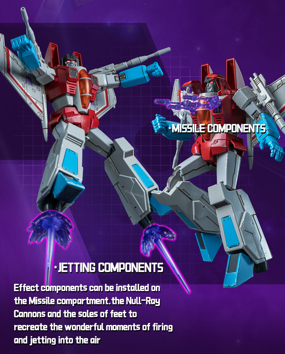 Yolopark AMK PRO Series G1 Transformers - 19cm Starscream Model Kit ...