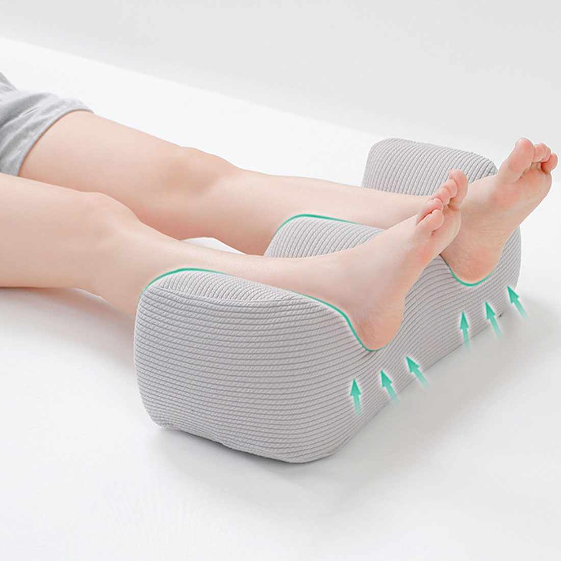 Leg Pillow for Leg and Knee Support Memory Foam Knee Pillow Leg ...