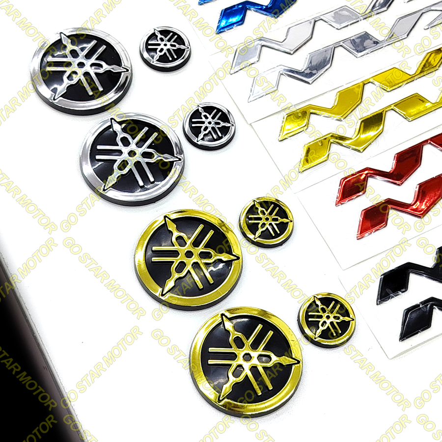 YAMAHA NVX NVX155 Emblem Sticker Logo 3D Badge Decal 3D Logo Set ...