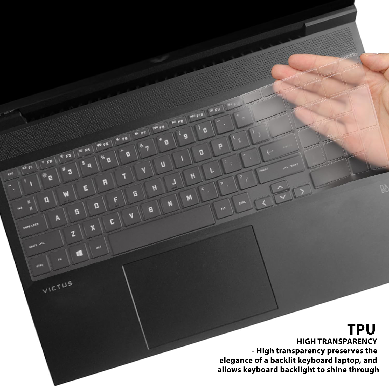 Keyboard Protector For HP Victus Gaming 15 Laptop 15-inch fb0034AX 15-fb HP Victus 15.6 inch 15 ...