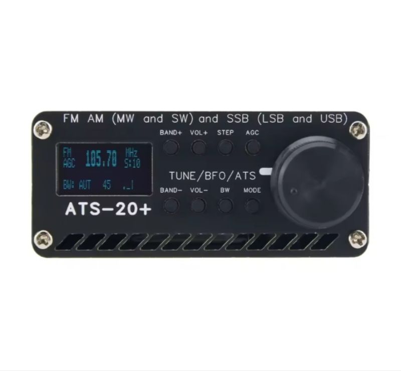 HamGeek ats 20 plus ATS20 V2 SI4732 Radio Receiver, DSP SDR FM AM (MW ...