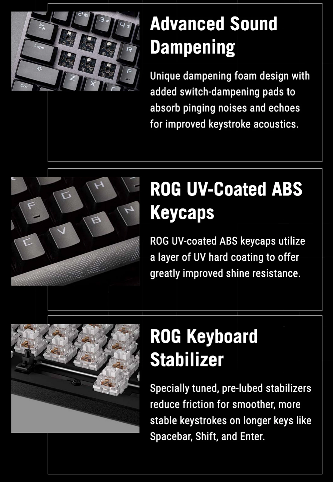 ASUS ROG STRIX SCOPE II 96 WIRELESS GAMING KEYBOARD X901 WITH 96% ...