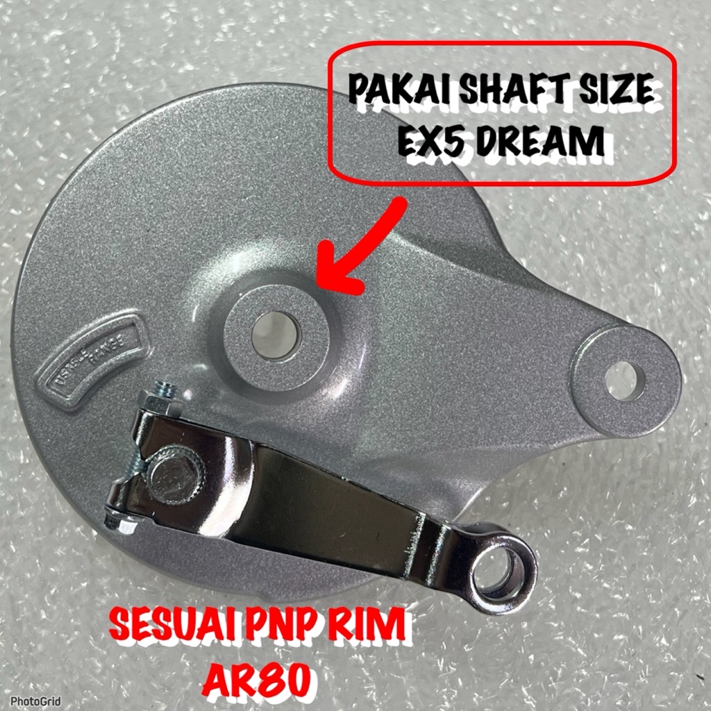 AR80 SPORT RIM PNP EX5 DREAM BRAKE HUB SHAFT LUBANG EX5 DREAM KRISS ...