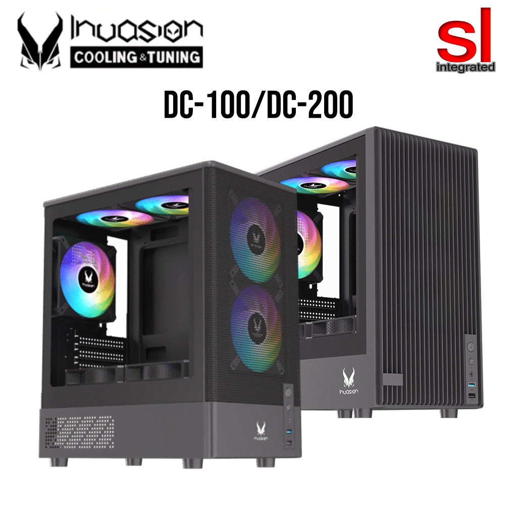 Invasion DC-100/DC-200/DC-300 M-ATX Casing (With Aurora Fan) | Shopee ...