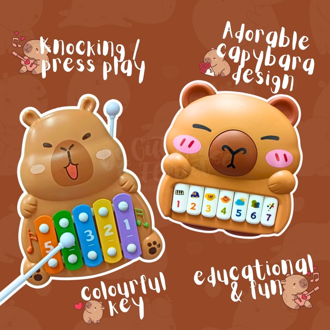 Mainan Muzik Kanak-Kanak Capybara Music Toys – Capybara Piano ...