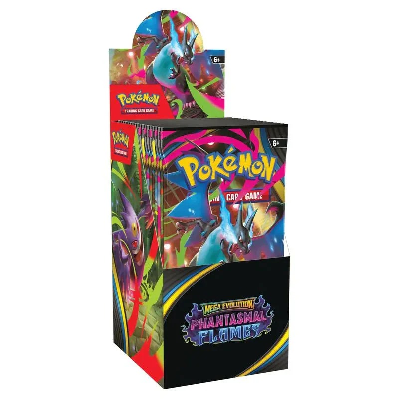 Pokemon TCG : ME02 - Phantasmal Flames Half Booster Box (18 Packs ...