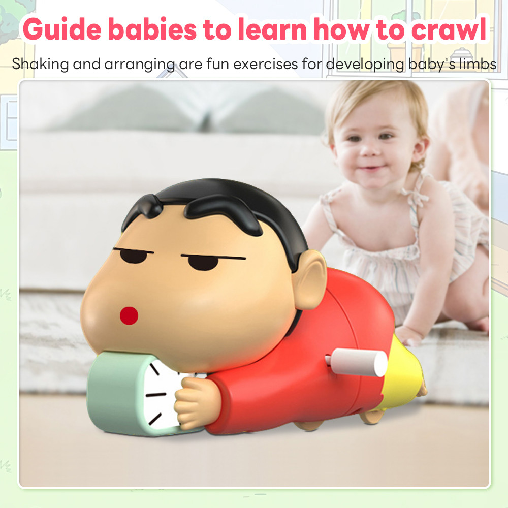 Crayon Shin-Chan Wind-Up Toy Ideal Birthday Funny Moving Desktop ...