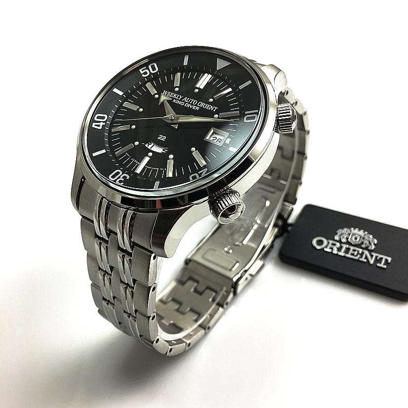 ORIENT RA-AA0D01B WEEKLY AUTO KING DIVER MECHANICAL REVIVAL F6922 43 ...