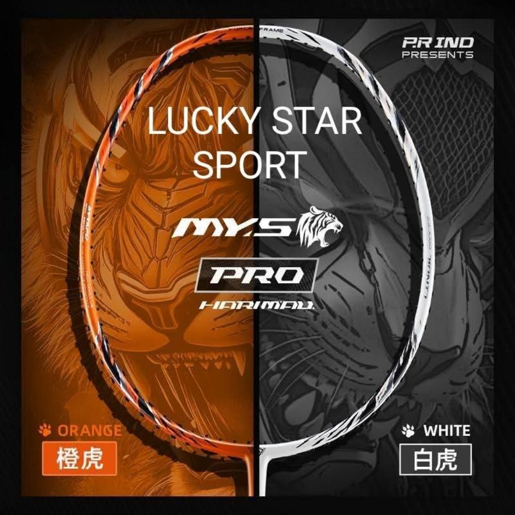 Prind Harimau Pro badminton racket | Shopee Singapore