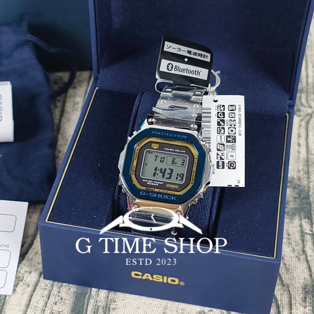 CASIO 50th Anniversary G-SHOCK GMW-B5000SS-2JR / GMW-B5000SS-2 / GMW ...