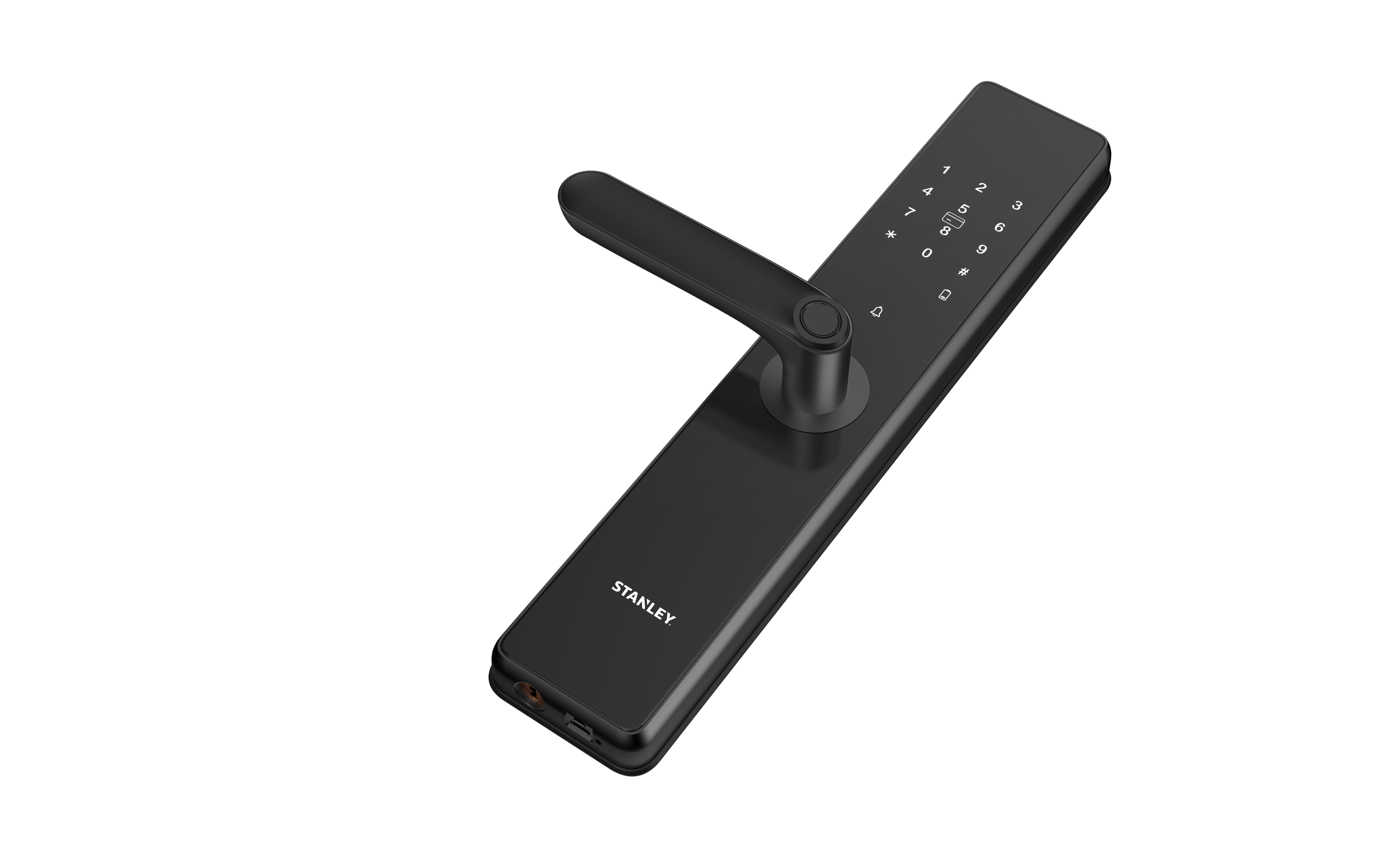 D51 STANLEY SMART DOOR LOCK SMART WIFI LEVER MORTISE LOCK App Remote ...