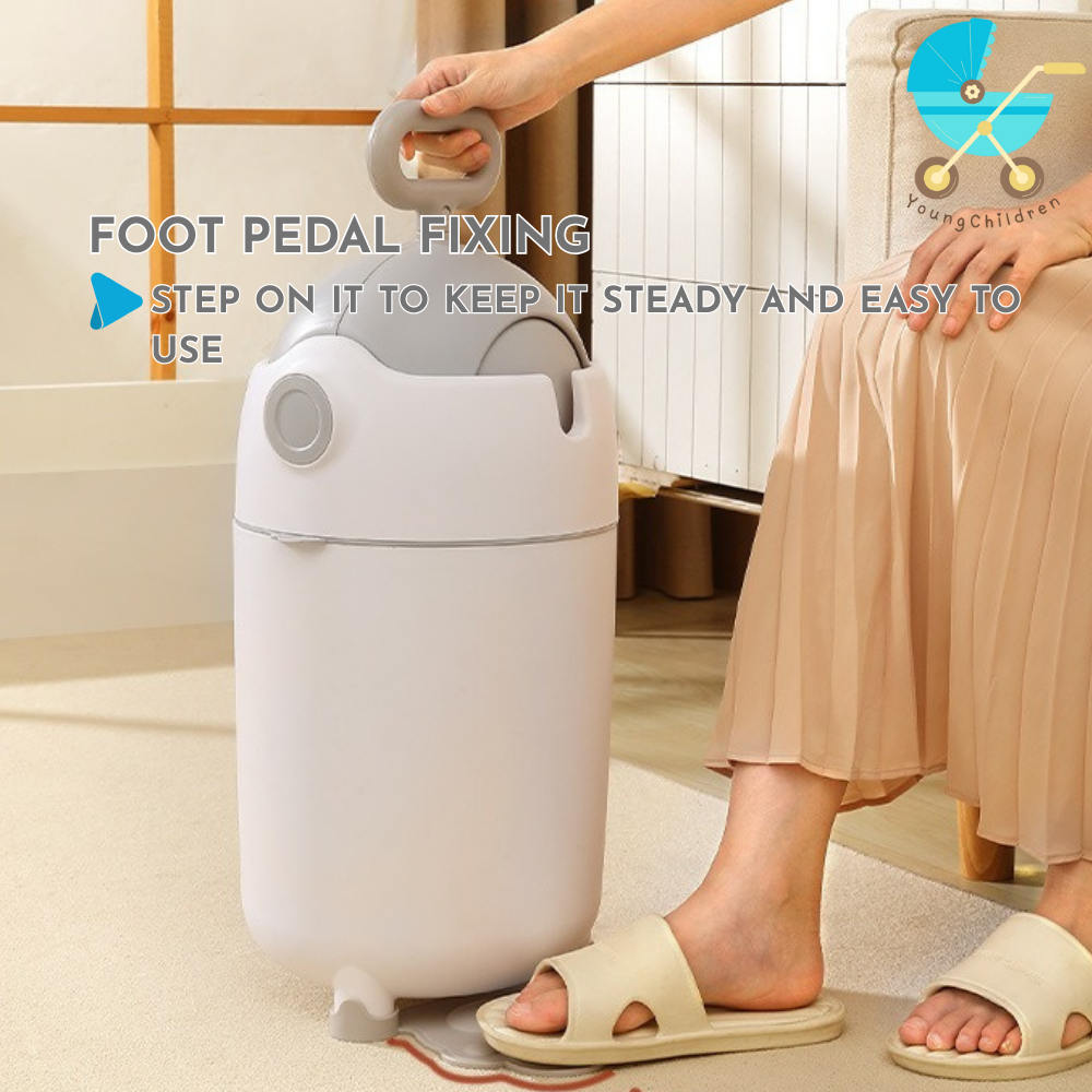 Tong Sampah Pampers Baby Diaper Bin No Odour Diaper Bin Diaper Dustbin ...