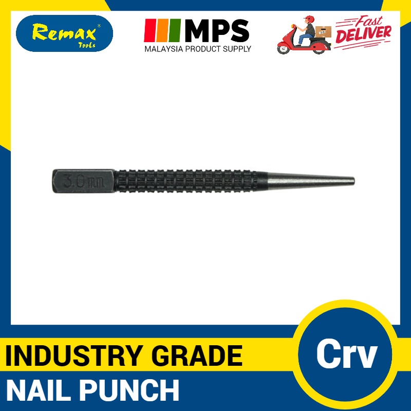Remax Naill Punch 2.5mm Heavy Duty Punch Paku | Shopee Singapore