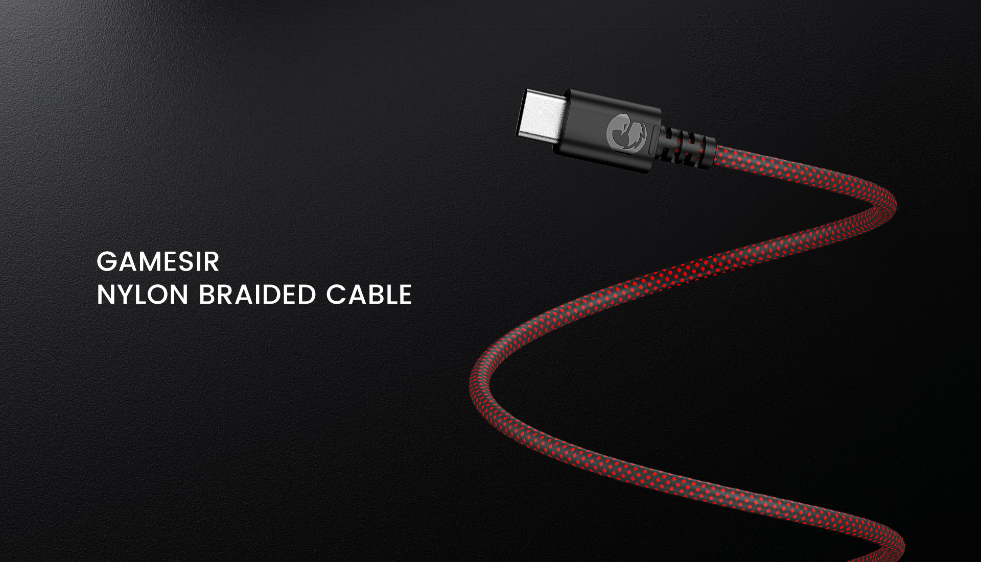 GameSir 3M USB-A to USB-C Nylon Braided Cable for G7 Pro/G7 SE/T4 ...