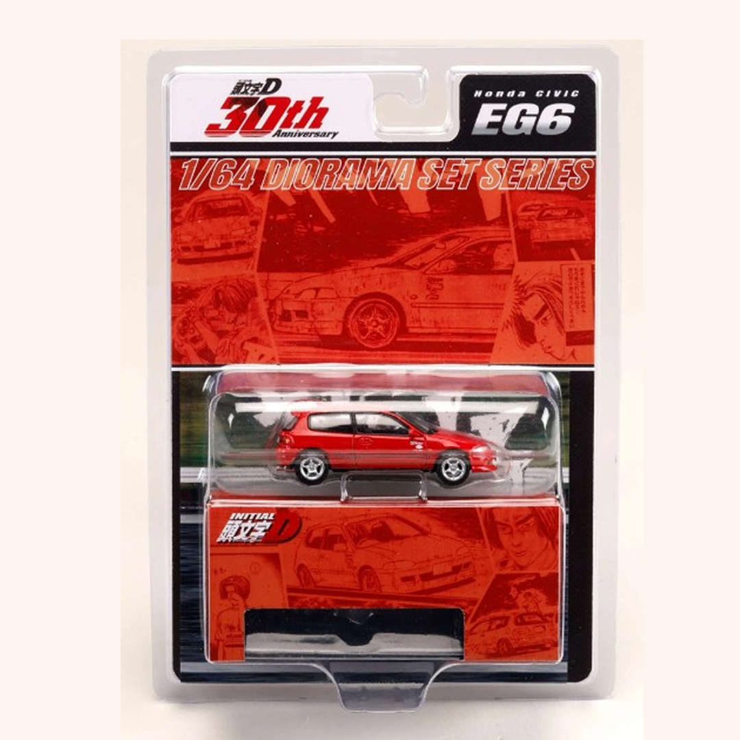 HOBBY JAPAN 1/64 Honda CIVIC (EG6) Myogi Night Kids / INITIAL D Shingo ...