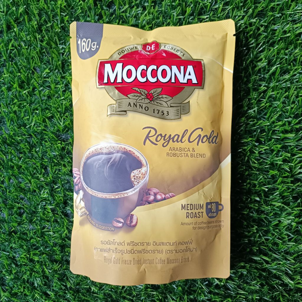 Moccona Royal Gold (Refill Pack) 160g | Shopee Singapore
