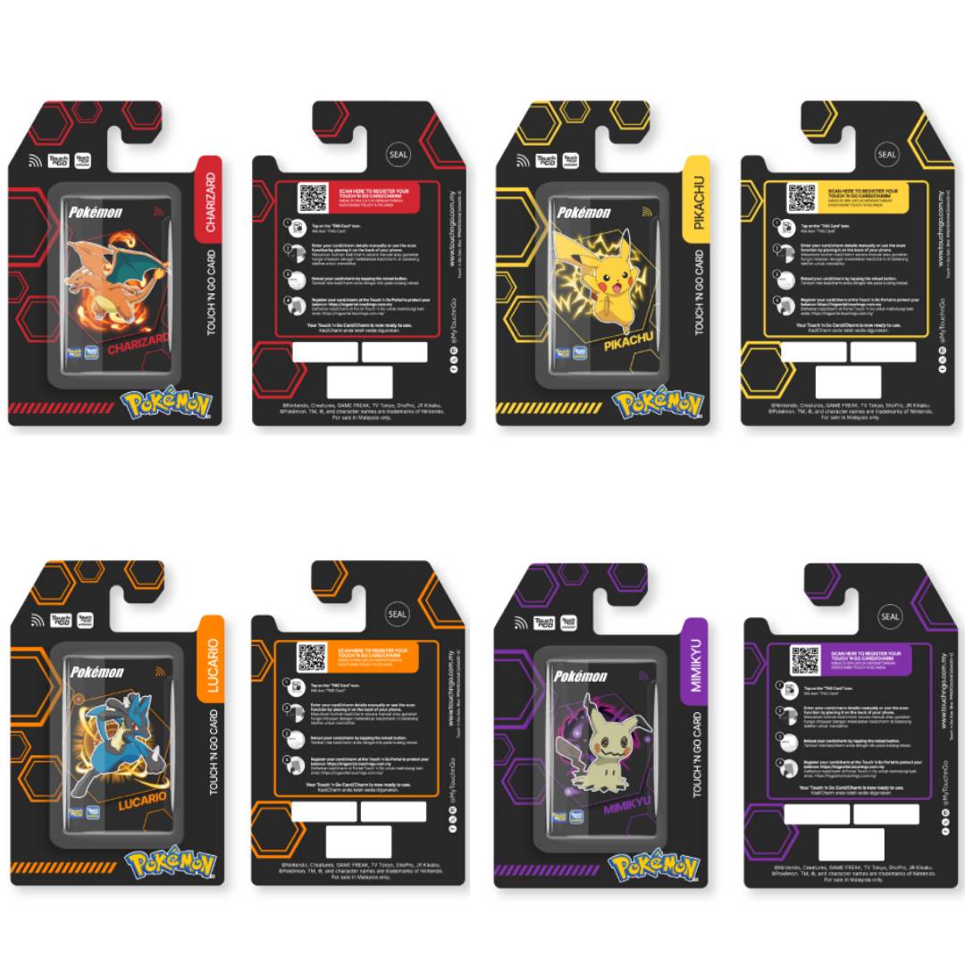 Touch 'n Go Card Pokemon Edition - TNG Card NFC | Shopee Singapore