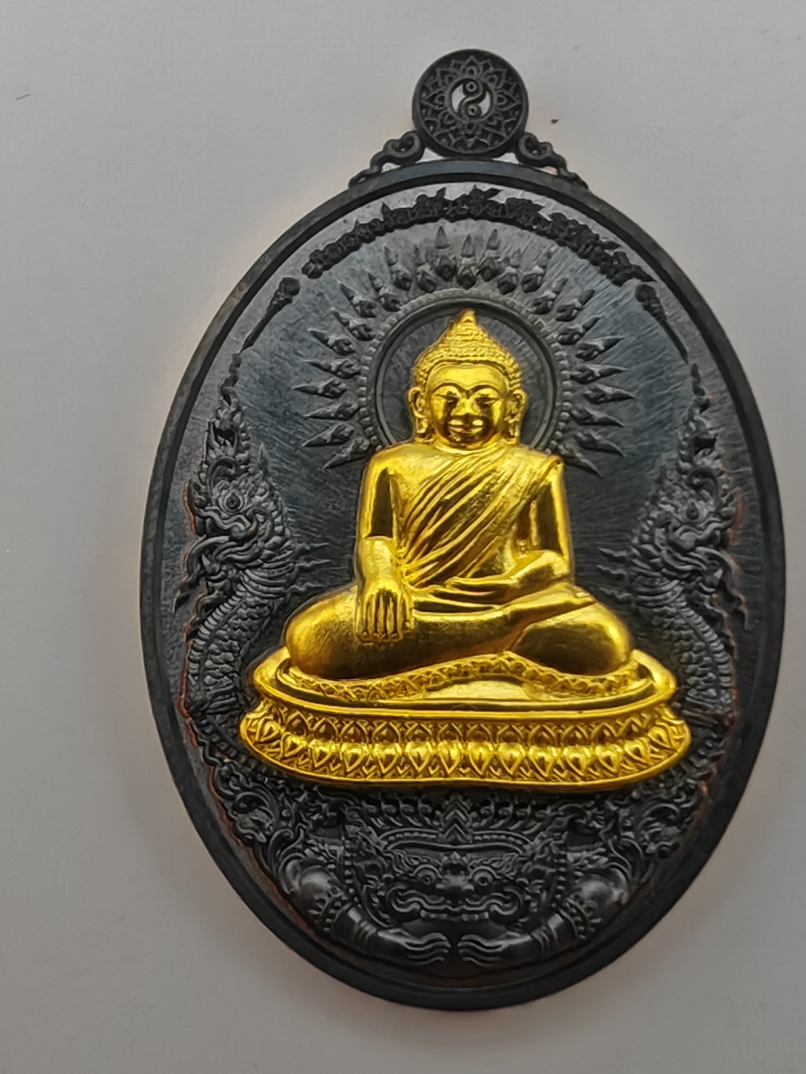 成功灵验 守护佛 19 LP Samrit Saksit 泰国佛牌 Thai Amulet LP Samrit Wat Taling Chan ...