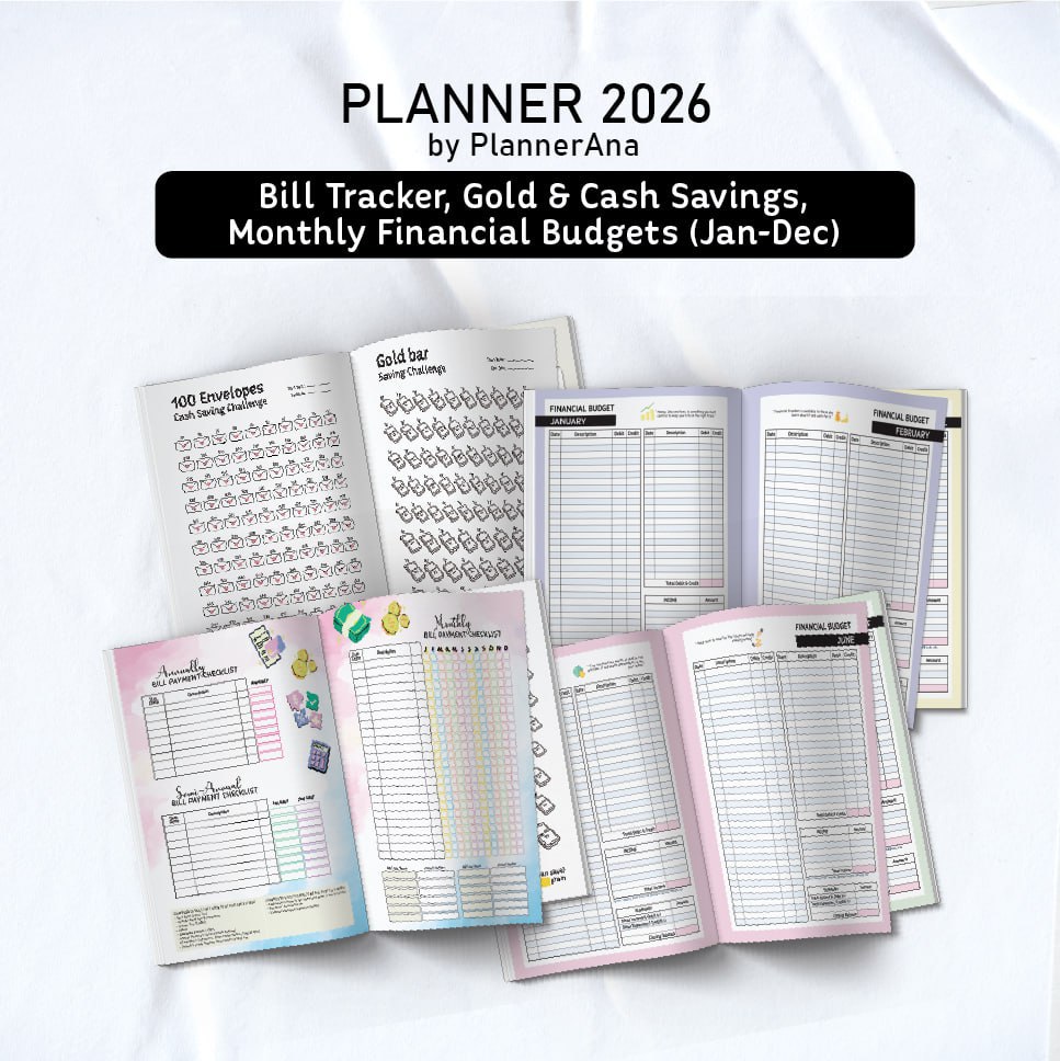 Planner 2026 Planner Ana Diary 2026 Perfect Ring Binding Notebook ...