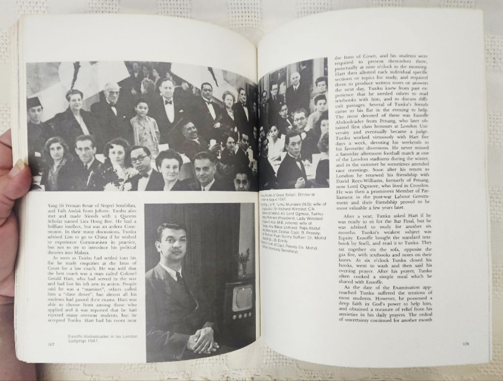 MBH | 1985 | TUNKU: A PICTORIAL BIOGRAPHY 1903-1957 by Tan Sri Dato ...