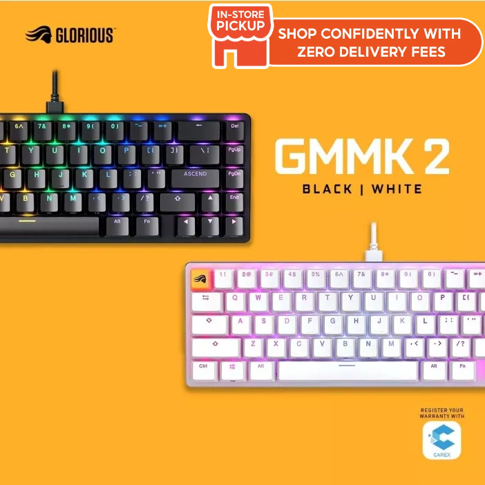 GLORIOUS GMMK 2 Pre-Built Edition - Modular Mechanical Gaming Keyboard ...