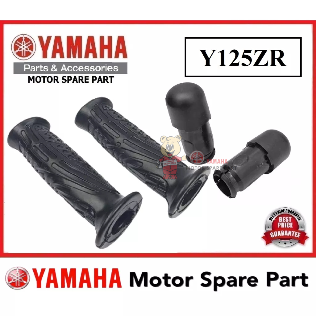 Yamaha Y125ZR HANDLE GRIP + BALANCER SET 0 END GRIP CAP HUJUNG GLOVES ...