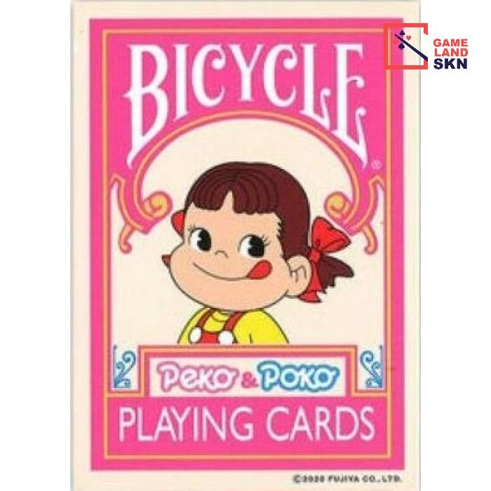 Bicycle Peko & Poko Chan Playing Cards ( Peko Edition ) | Shopee Singapore