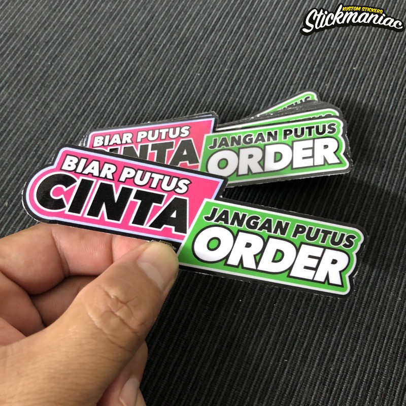 Let's Break Up Love Don't Break Up Sticker Order | Shopee Singapore