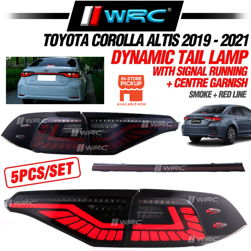 ( 925 ) Toyota Corolla Altis 2019 - 2021 Dynamic Tail Lamp With Signal ...