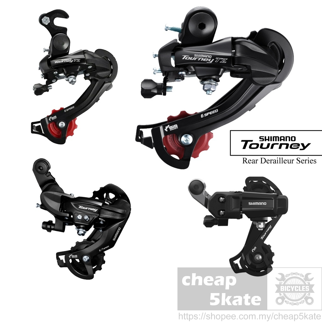 5.6.7.8 Speed Shimano TZ 500 TY 300 Tourney SIS Bicycle Cycle Rear Gear ...