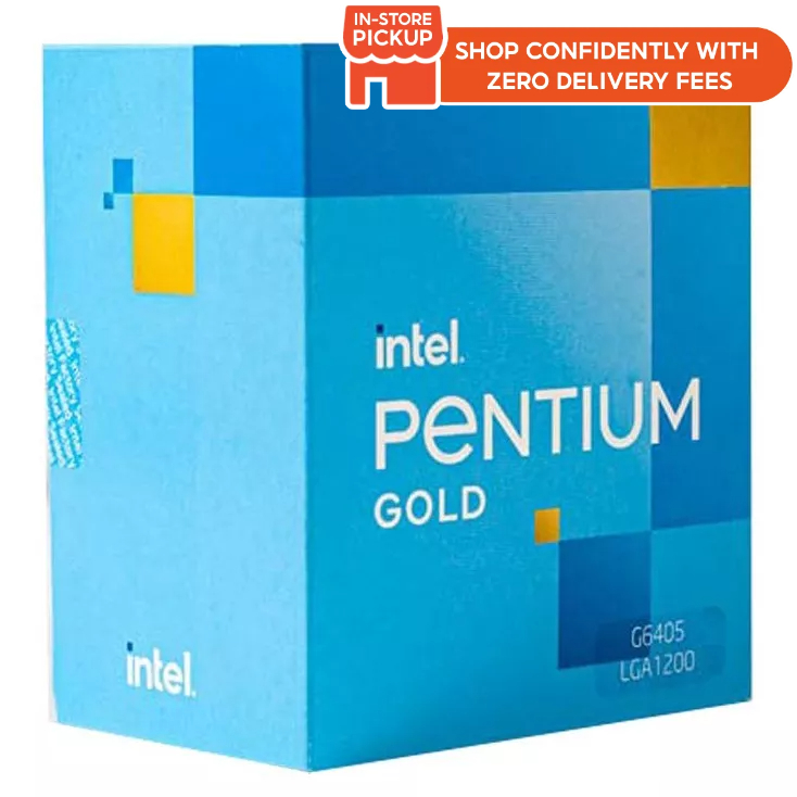 Intel Pentium Gold G6405 Dual Core Comet Lake Desktop CPU/Processor ...