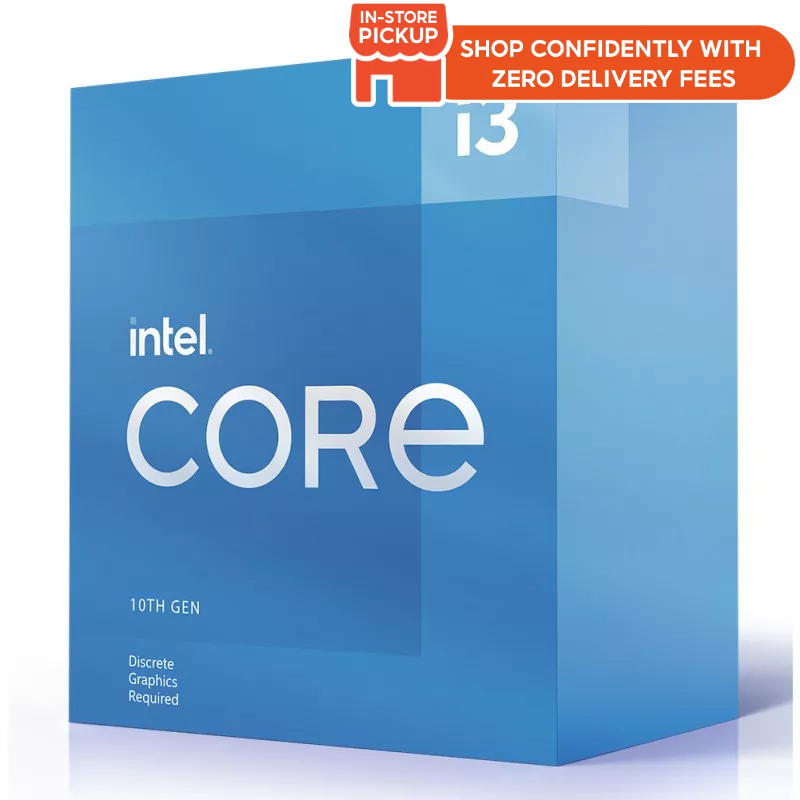 Intel 10th Gen Core i3 [10105F/10105] - 4 Cores 8 Threads Desktop Processor/CPU | Shopee Singapore