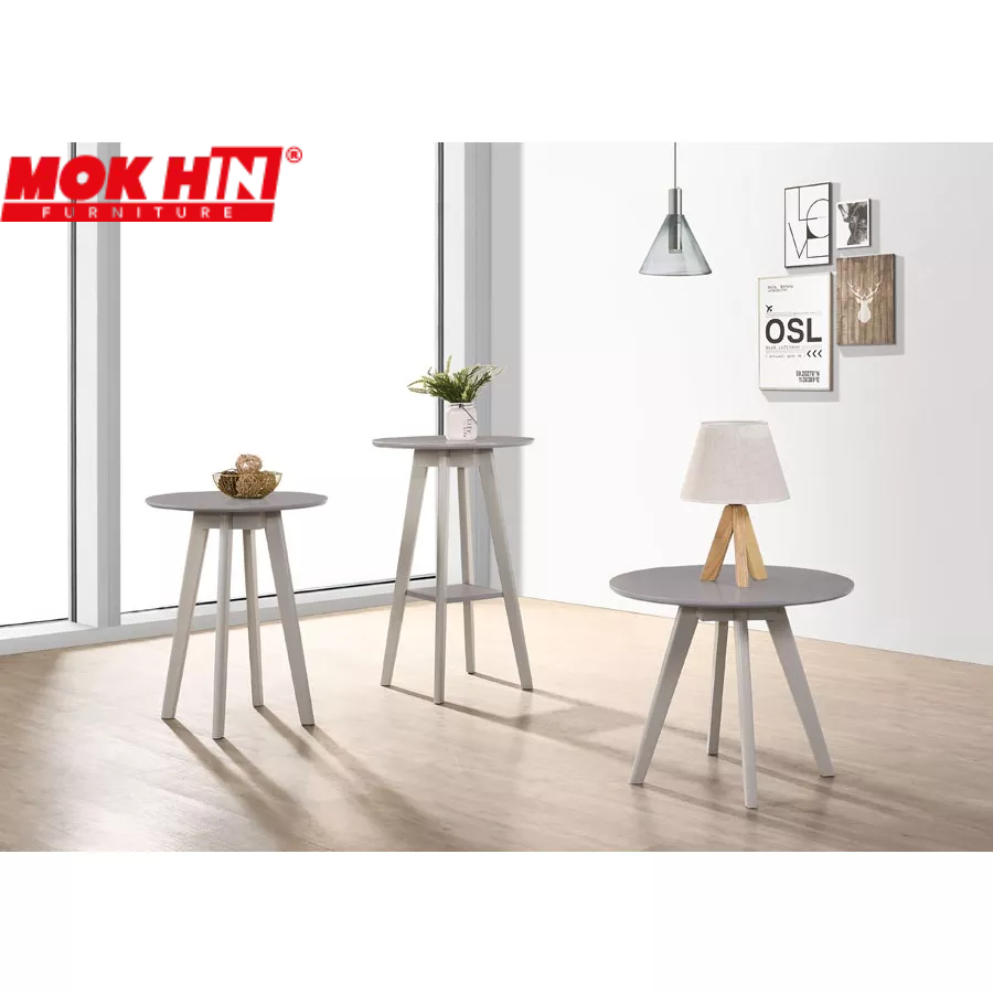 Side table coffee table simple modern real solid wood mini table deco ...