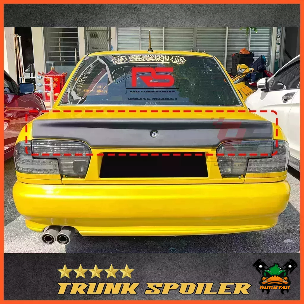 Item Cun2 MDM Proton Wira C99 Saloon Trunk Spoiler/Style/Duck Spoiler ...