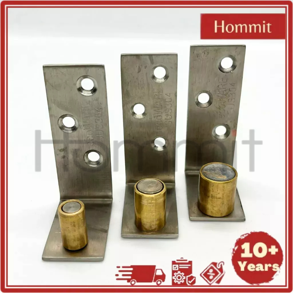 L Shape Stainless Steel Door Guide With Bearing pivot | Shopee Singapore