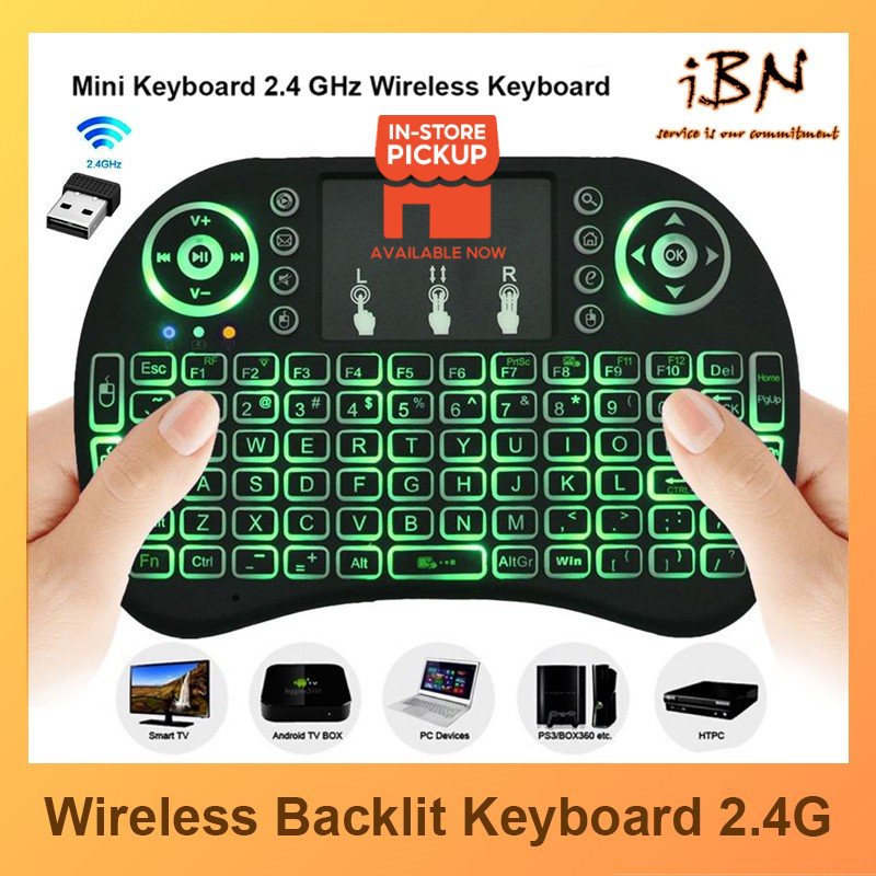 Mini Keyboard 2.4Ghz Wireless Keyboard for Tv Box and Pc ( with ...