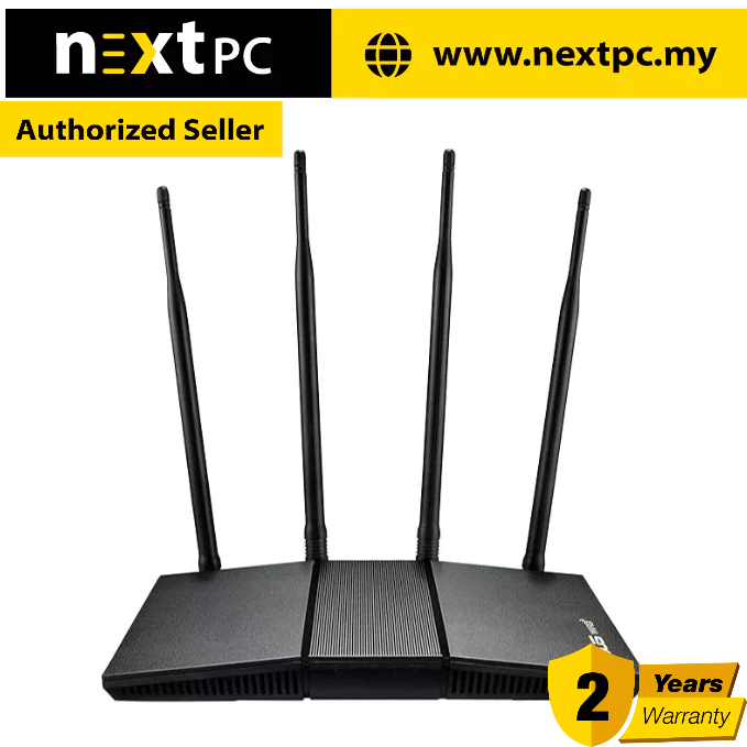 Asus RT-AX1800HP Dual Band WiFi 6 Extendable Router | Shopee Singapore