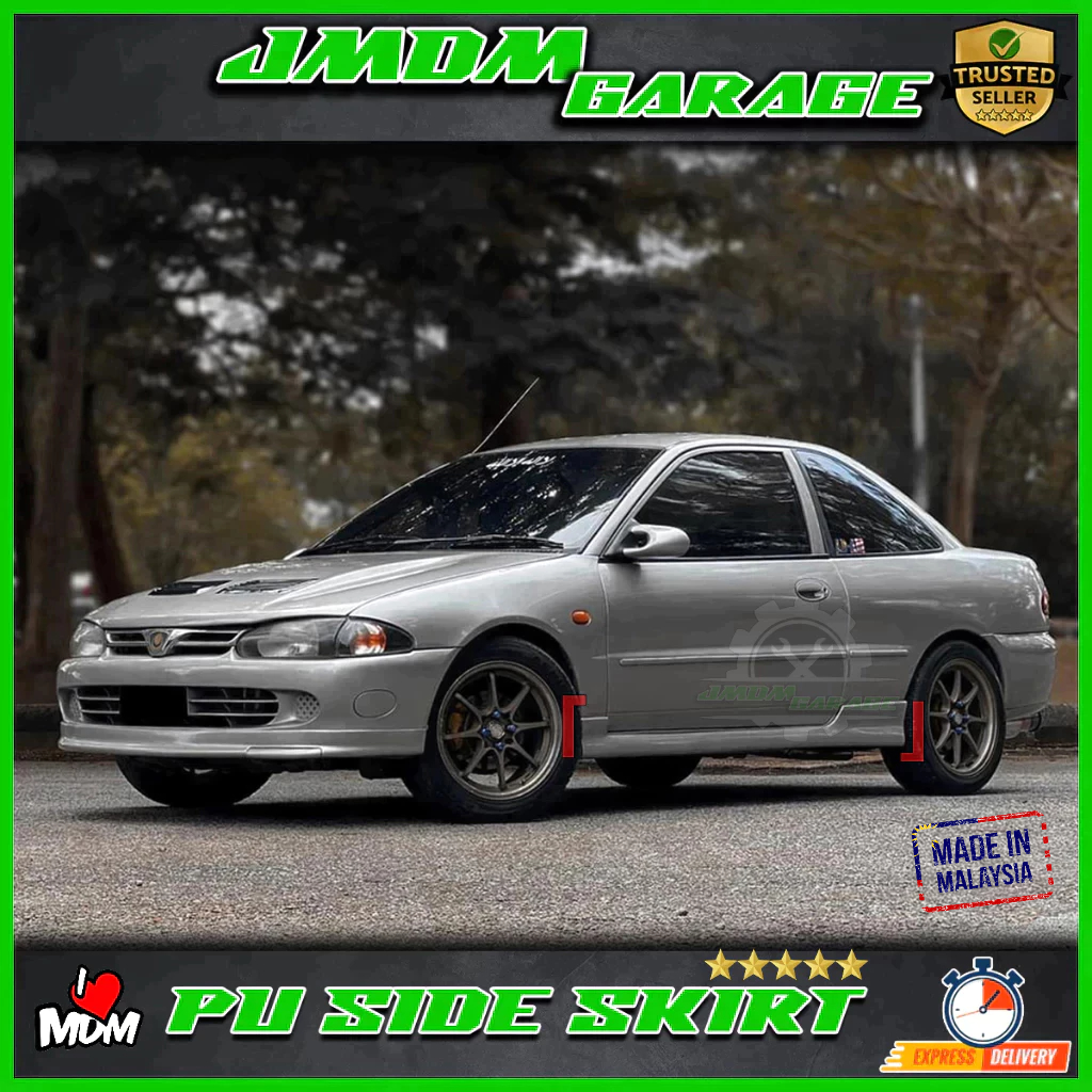 JDM MIVEC CYBORG Side Skirt JMDM Proton Putra / Satria 1st * PU Side ...