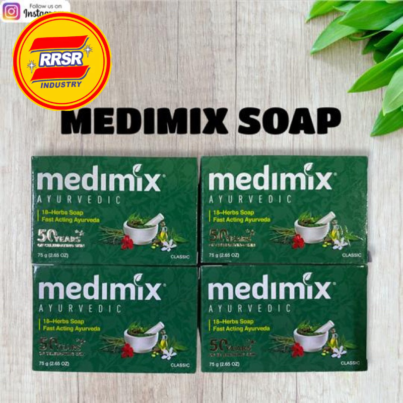 MEDIMIX AYURVEDIC HERBAL SOAP 125GM | Shopee Singapore