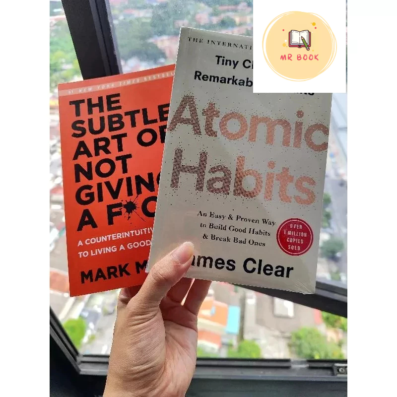 The Subtle Art of Not Giving a F*ck & Atomic Habits Combo (2 books ...