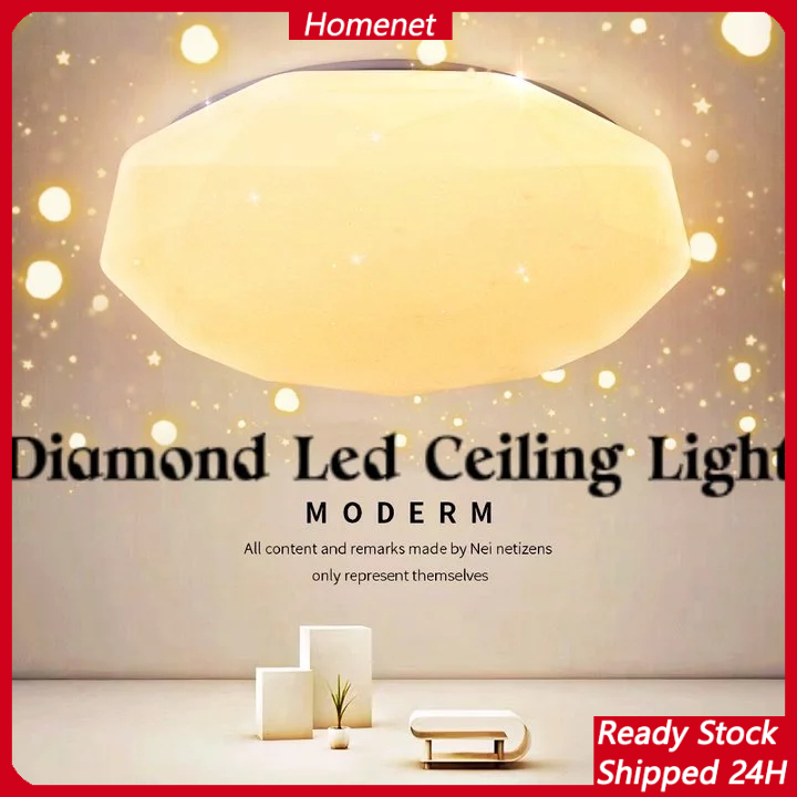 LED Round Modern Ceiling Light 24W/36W/48W 3 colour For Living Room ...