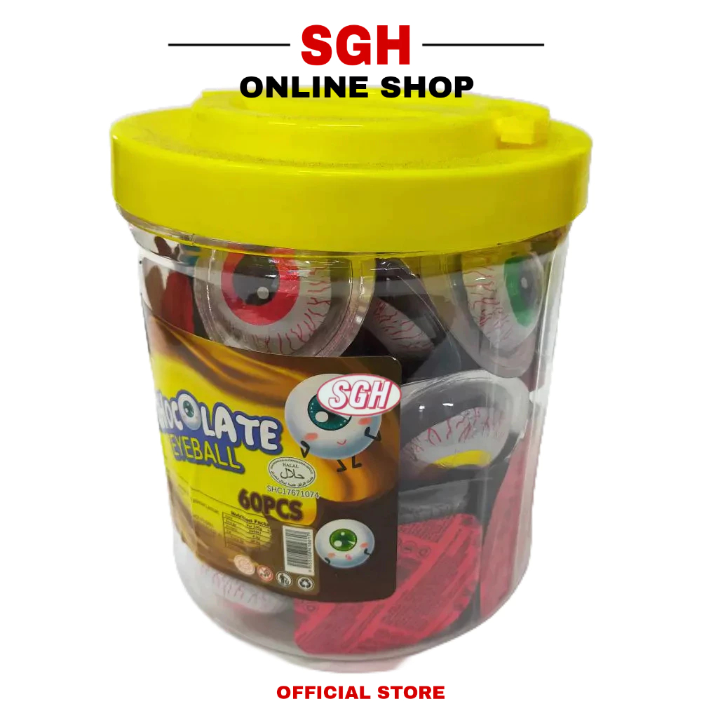 Chocolate Eyeball 60pcs (halal) | Shopee Singapore