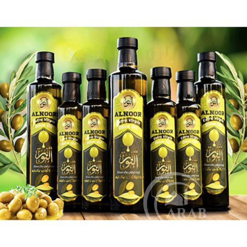 Al Noor Olive oil Extra virgin cold pressed 250-500 ml - | Shopee Singapore