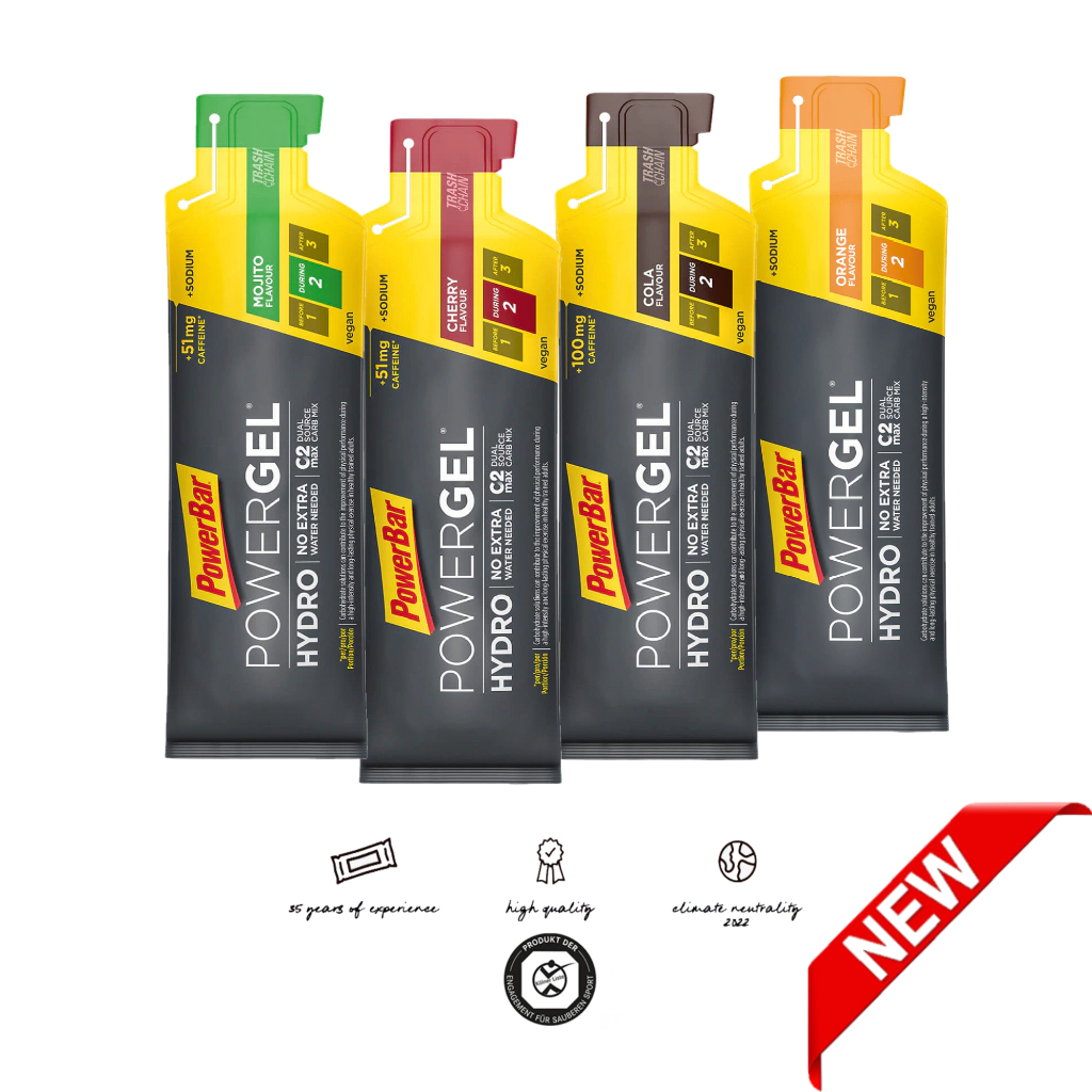 Powerbar Powergel Hydro Energy Gel (Instant energy + Electrolyte for ...