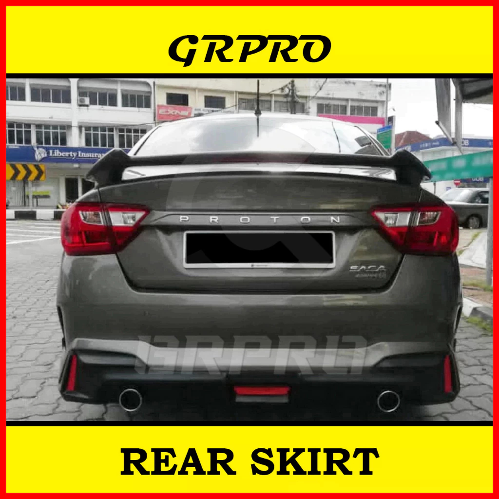 Proton Saga VVT Facelift 2019-2023 Drive 68/ D68 Rear Skirting/ Bodykit ...