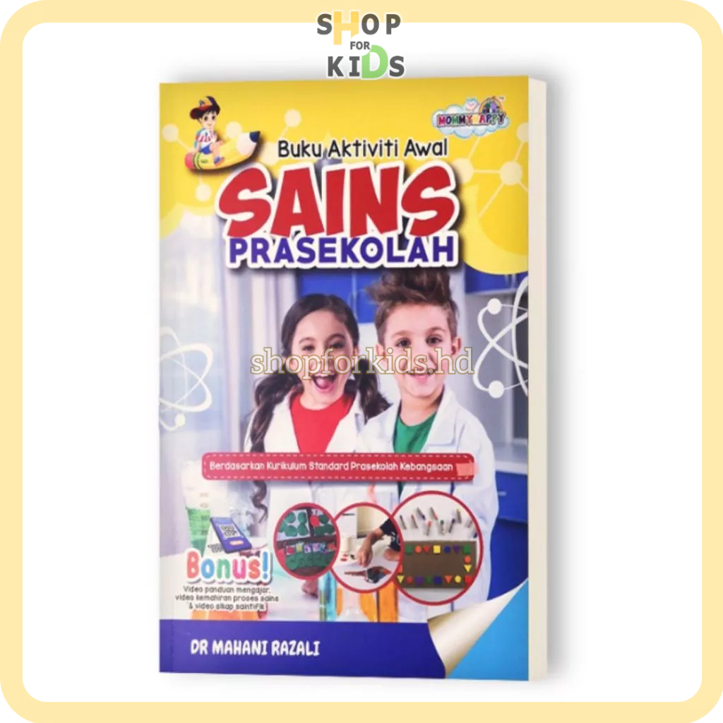 BUKU AKTIVITI AWAL SAINS PRASEKOLAH DR MAHANI RAZALI | Preschool ...