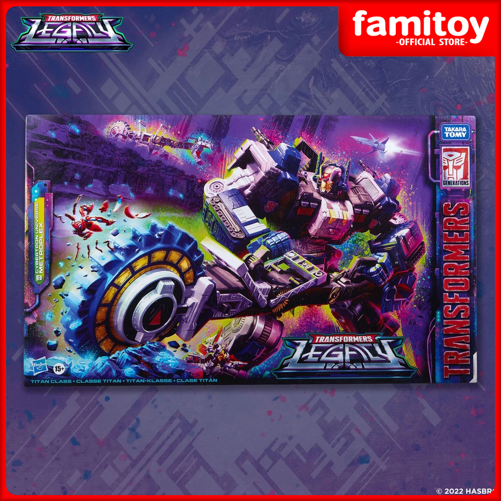 Hasbro Transformers Generations Legacy Titan Class Cybertron Universe ...