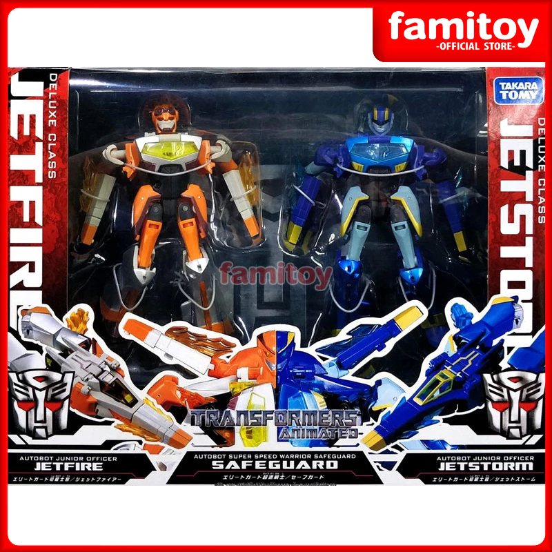 TakaraTomy Transformers Animated Elite Guard Safeguard Jetfire ...